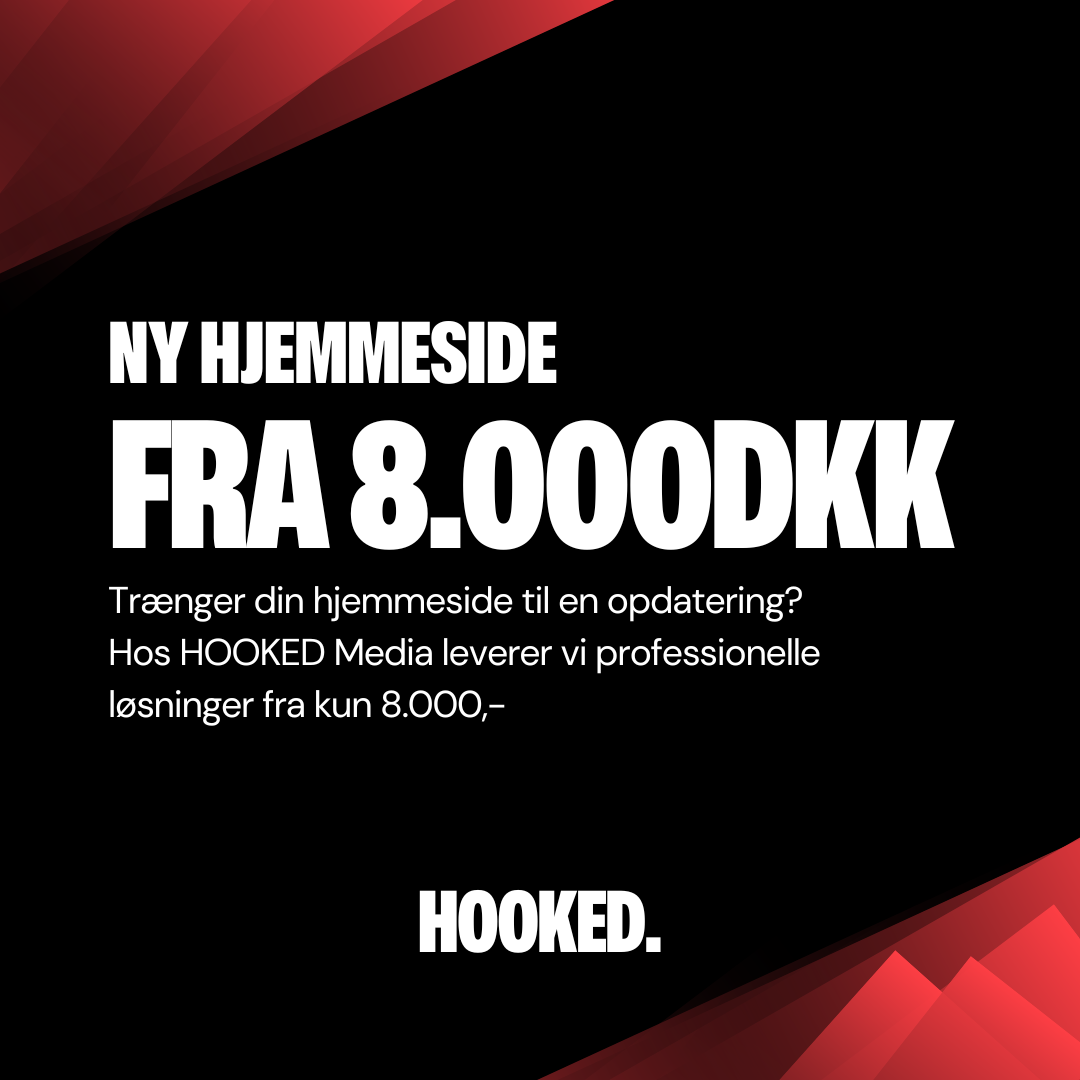 Ny hjemmeside i Wordpress fra kun 8.000,-