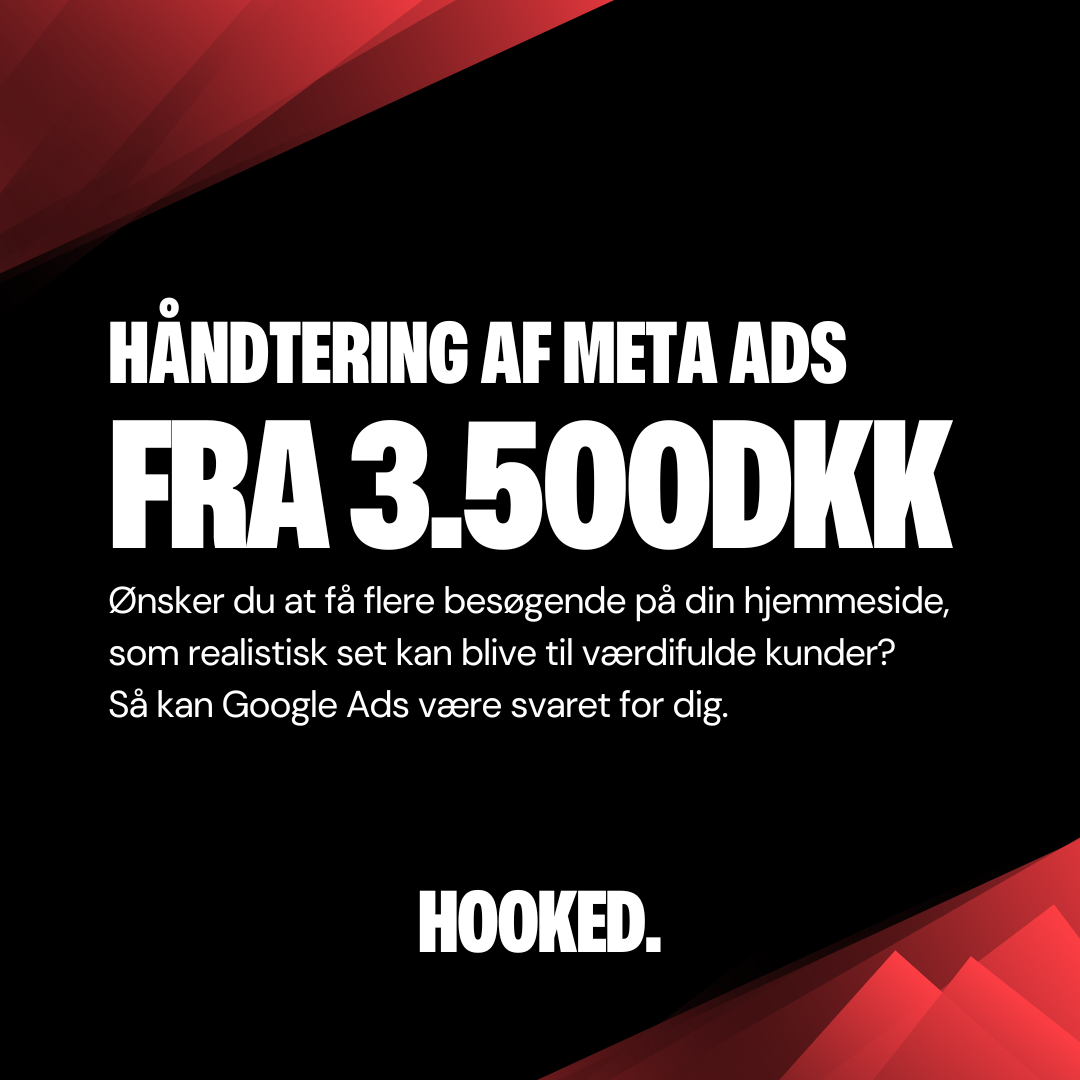 Håndtering af Meta Ads fra kun 3.500,- om måneden